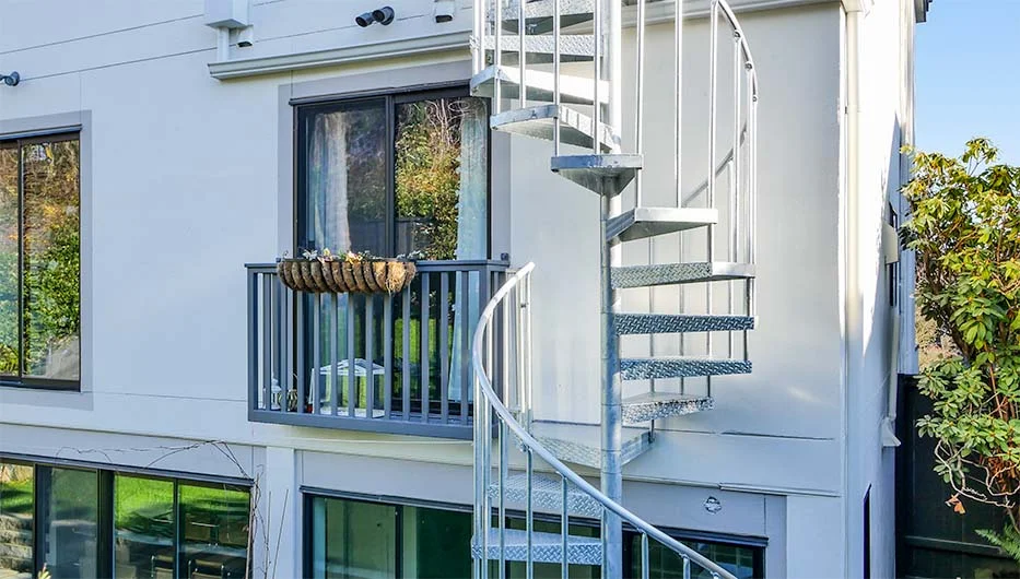 The Hampton (Multi Story Outdoor Spiral Stairs) | Paragon Stairs