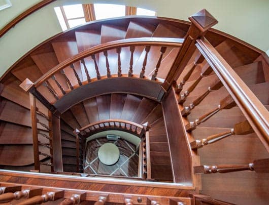 Curved Wood Staircases | Paragon Stairs