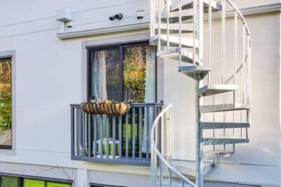 Metal External Fire Escape Stairs | Paragon Stairs