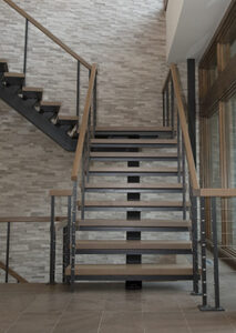 Plate Stringer Stairs (Custom & Prefab) | Paragon Stairs