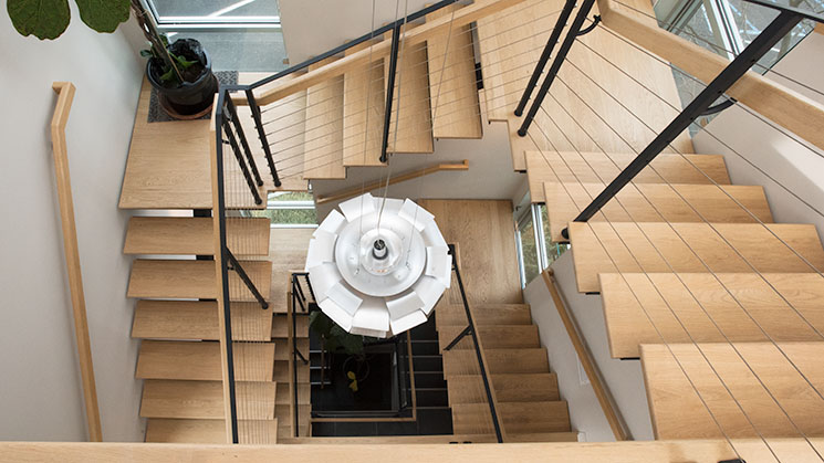 Customized Straight Staircases | Paragon Stairs