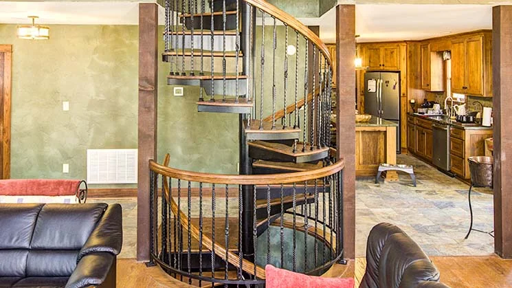 Two Story (Multi-Story) Spiral Staircases | Paragon Stairs