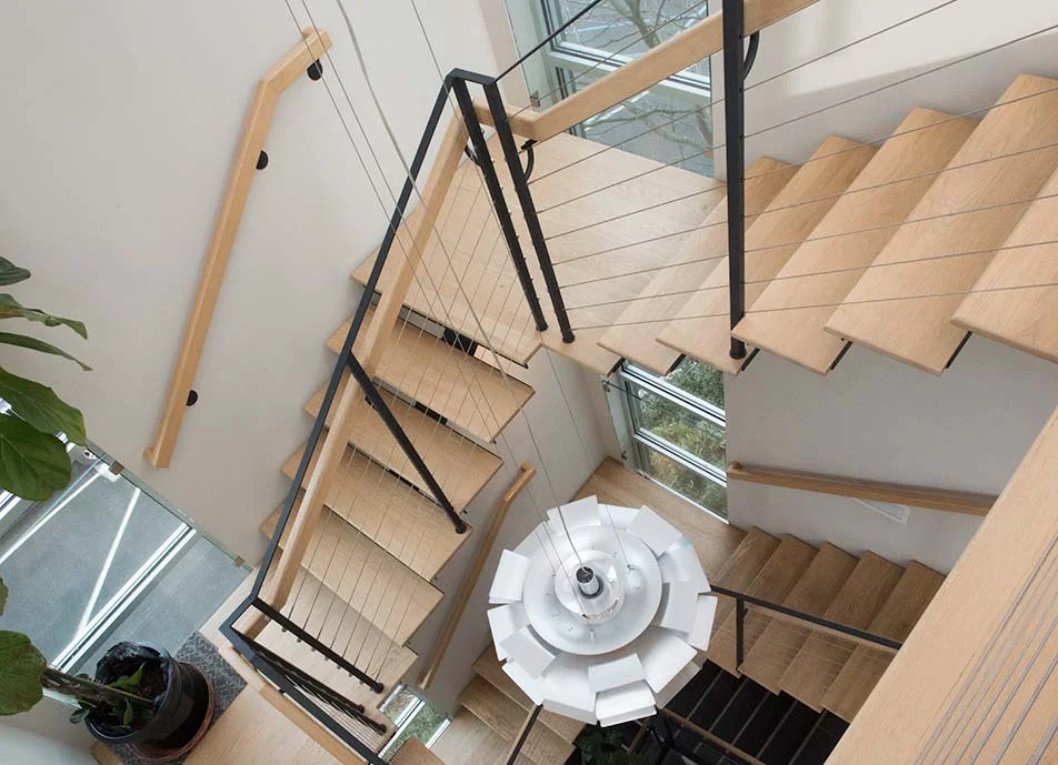 Multi-story Straight Staircases | Paragon Stairs