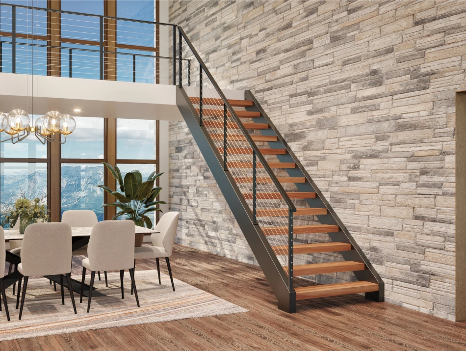 Floating Stairs Kit - The Winthorp Straight Stair - Paragon