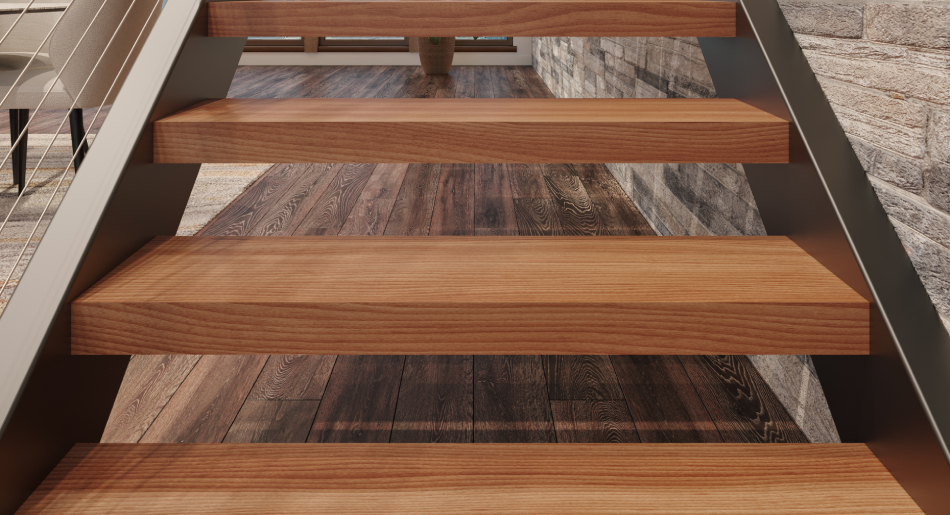 Floating Stairs Kit - The Winthorp Straight Stair - Paragon